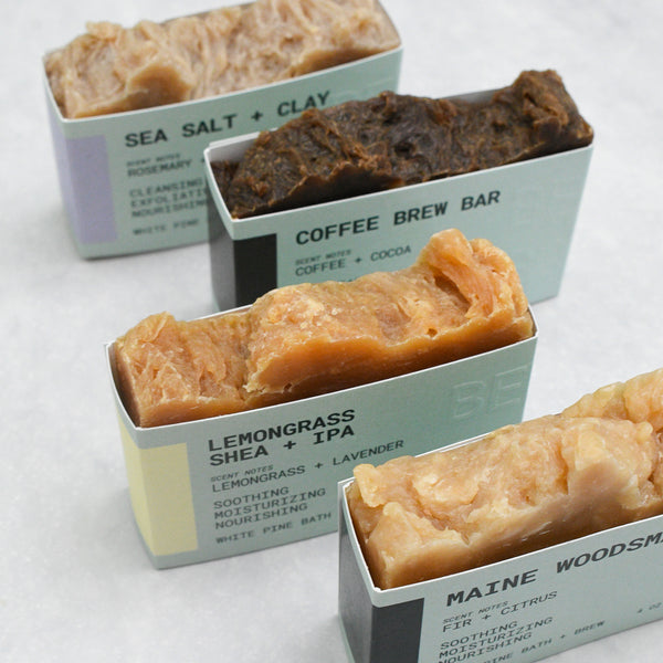 Beer Soap Starter Bundle – White Pine Bath + Brew